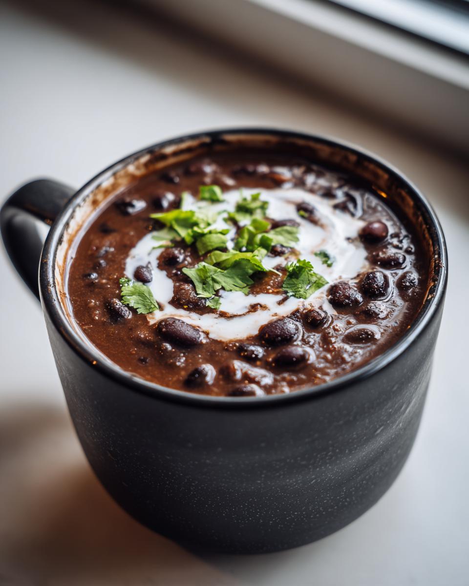 Amazing 35-Min black bean soup Comfort Food