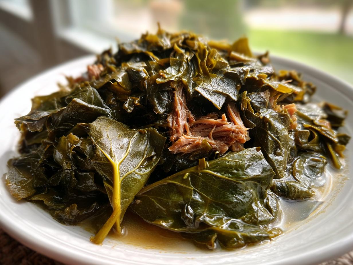 Melt-in-Mouth 2-Hour collard greens